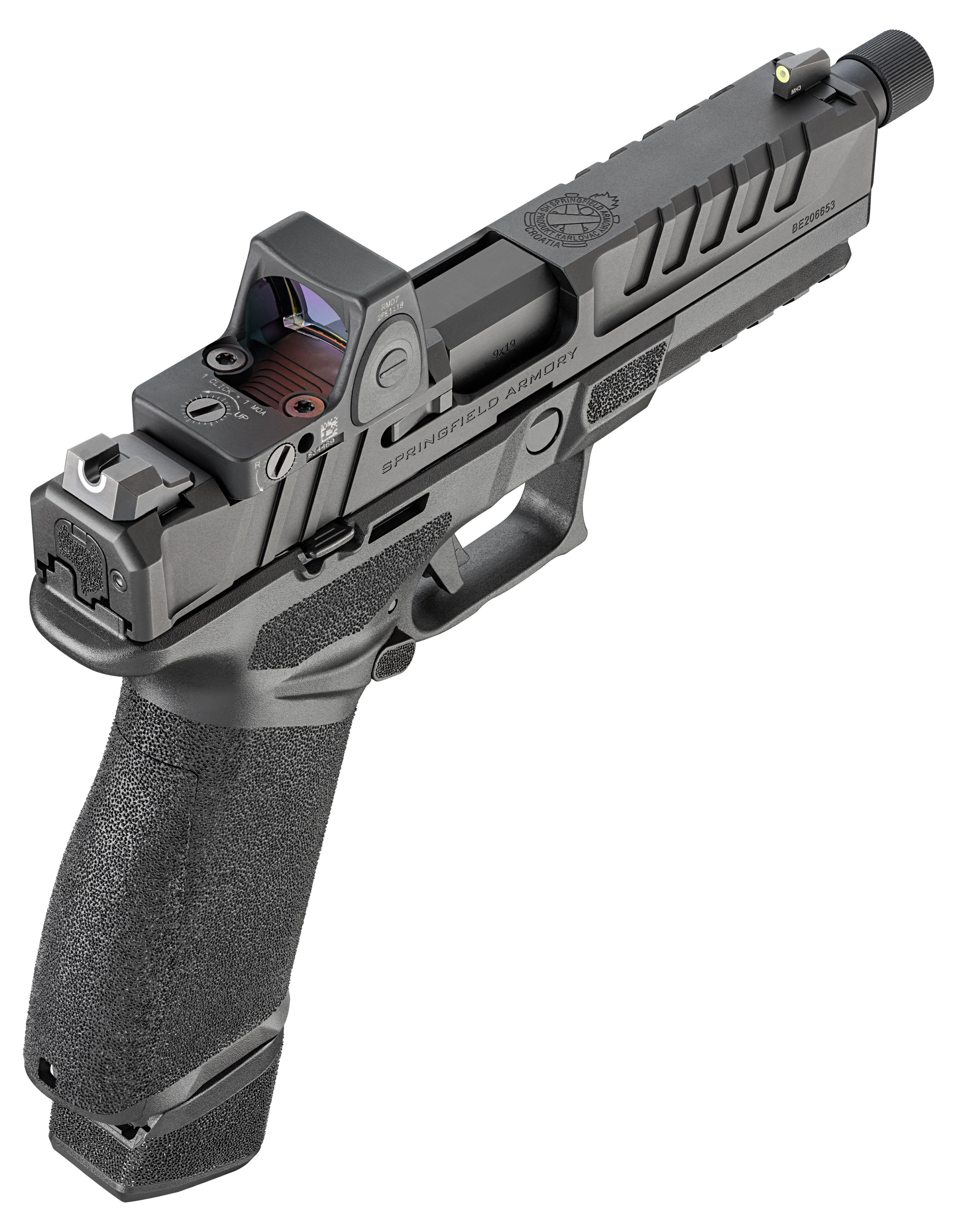 Echelon™ 9mm Threaded Handgun, 3-Dot Tritium - Springfield Armory