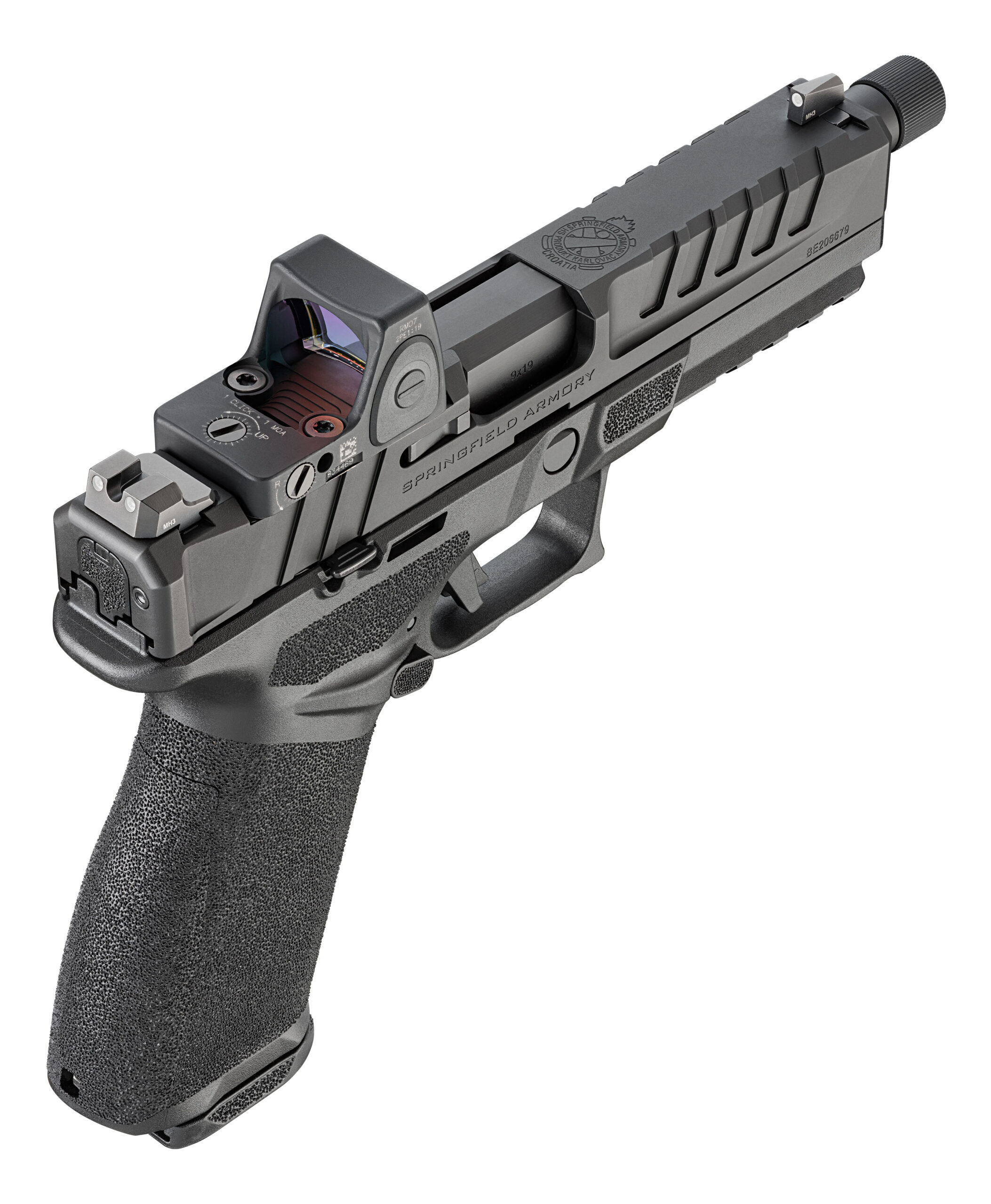 Echelon™ 9mm Threaded Handgun, 3-Dot Tritium - Springfield Armory