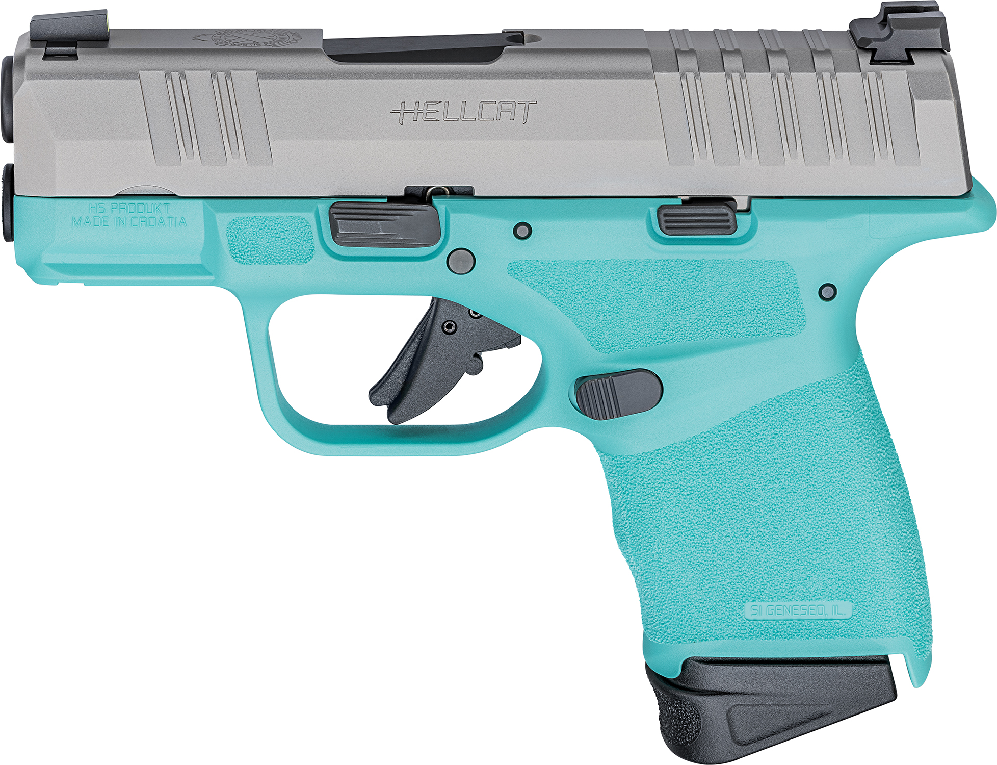 Hellcat® 3" Micro-Compact 9mm Handgun - Robin's Egg Blue - Davidson's ...