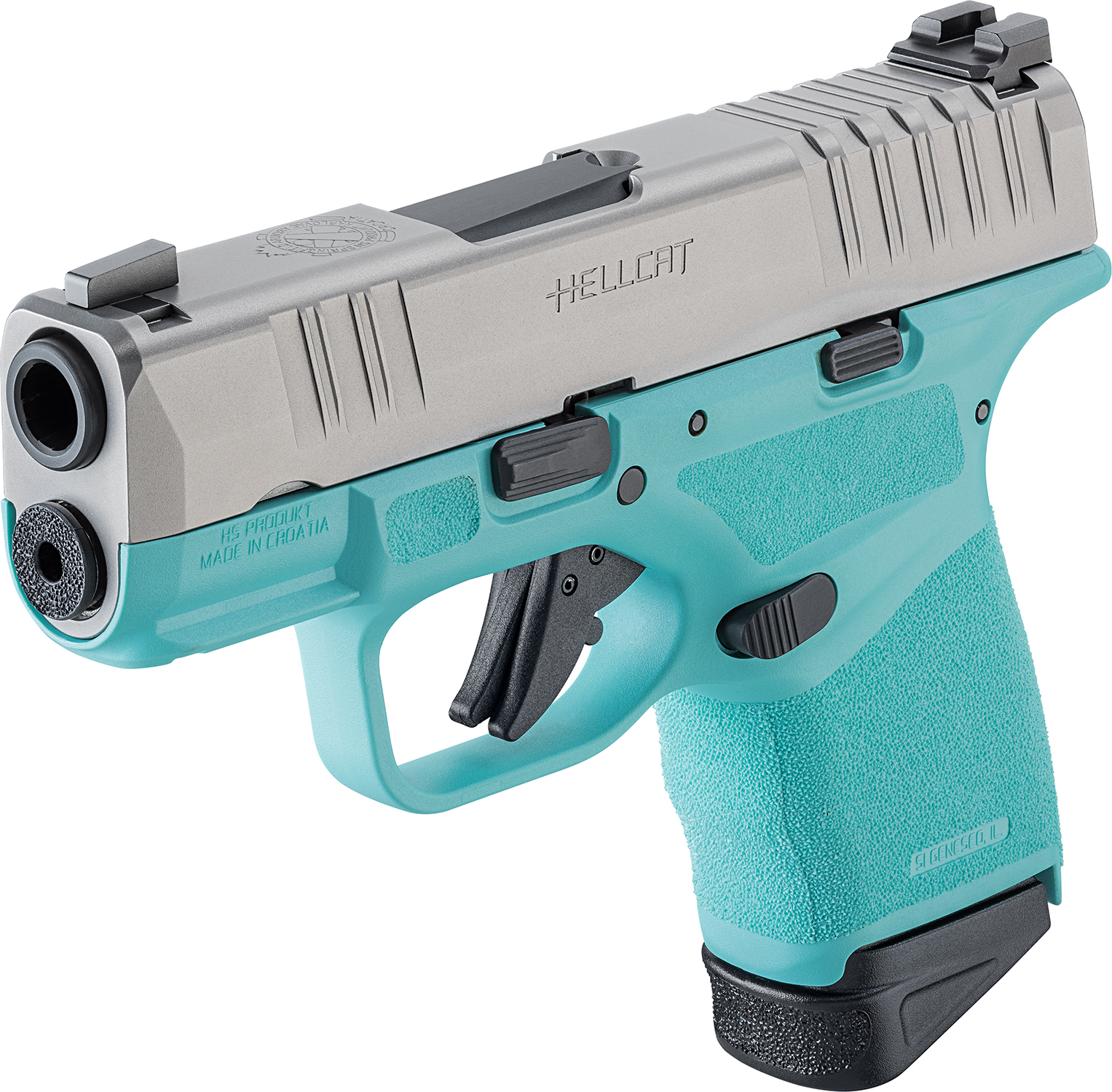 Hellcat® 3" Micro-Compact 9mm Handgun - Robin's Egg Blue - Davidson's ...
