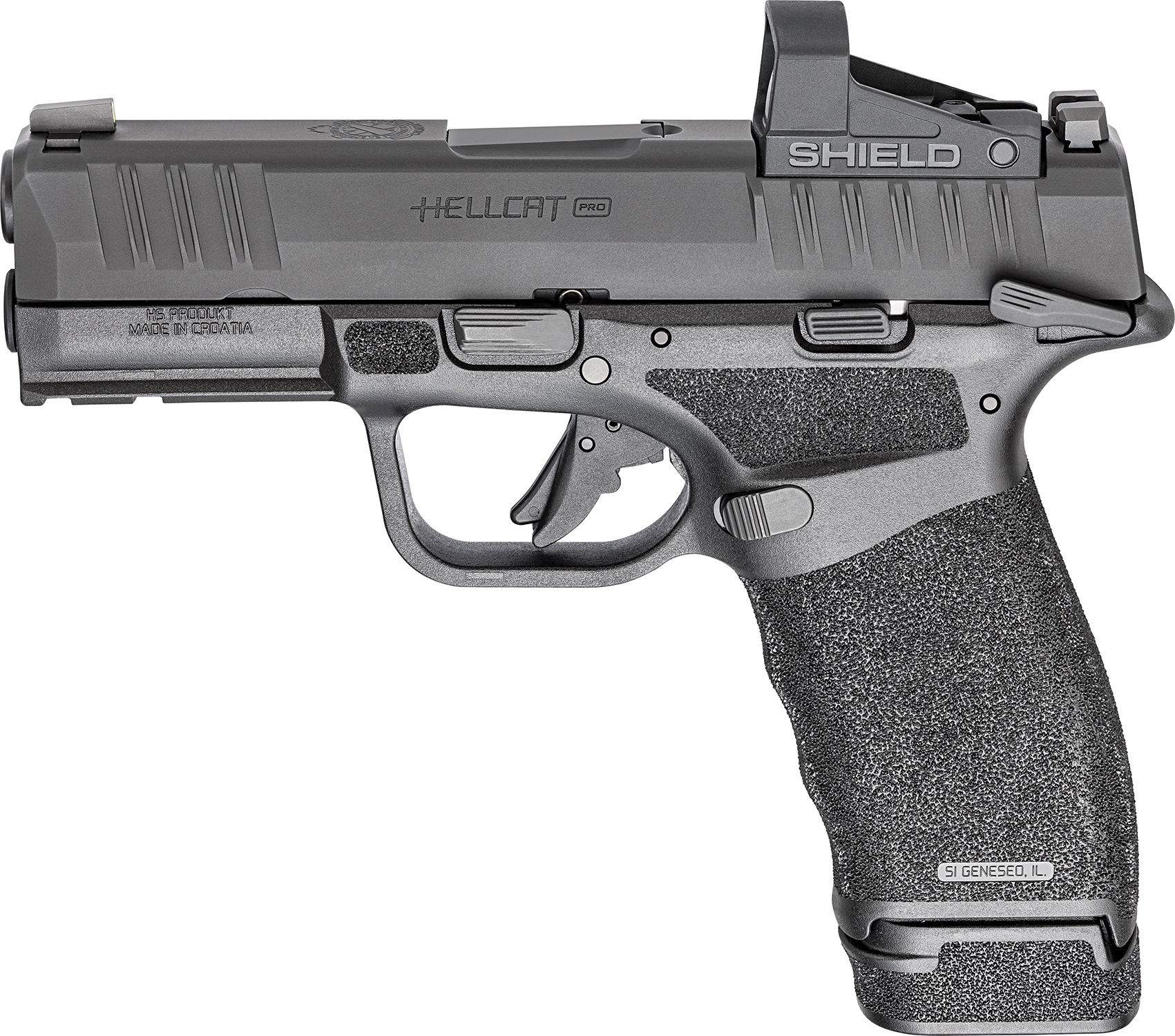 Hellcat® Pro OSP™ 9mm Handgun w/ Manual Safety & Shield SMSc ...