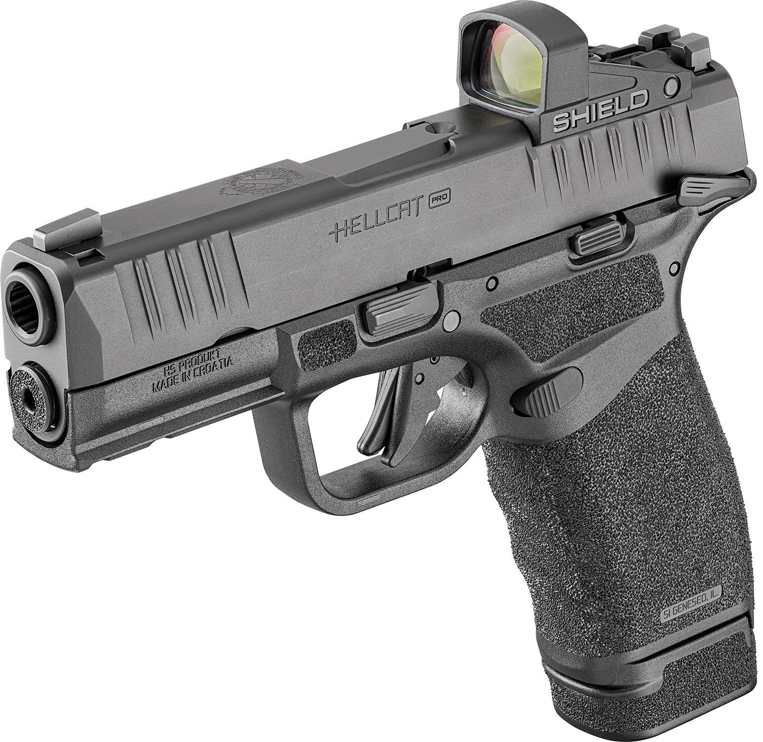Hellcat® Pro OSP™ 9mm Handgun w/ Manual Safety & Shield SMSc ...