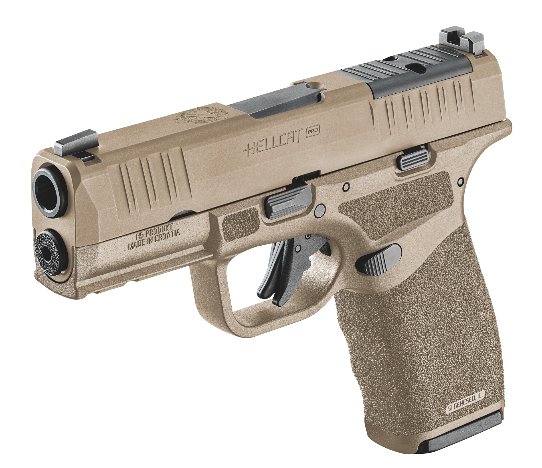 Hellcat® Pro OSP™ 9mm Handgun, 15-Round - Desert FDE - Springfield Armory