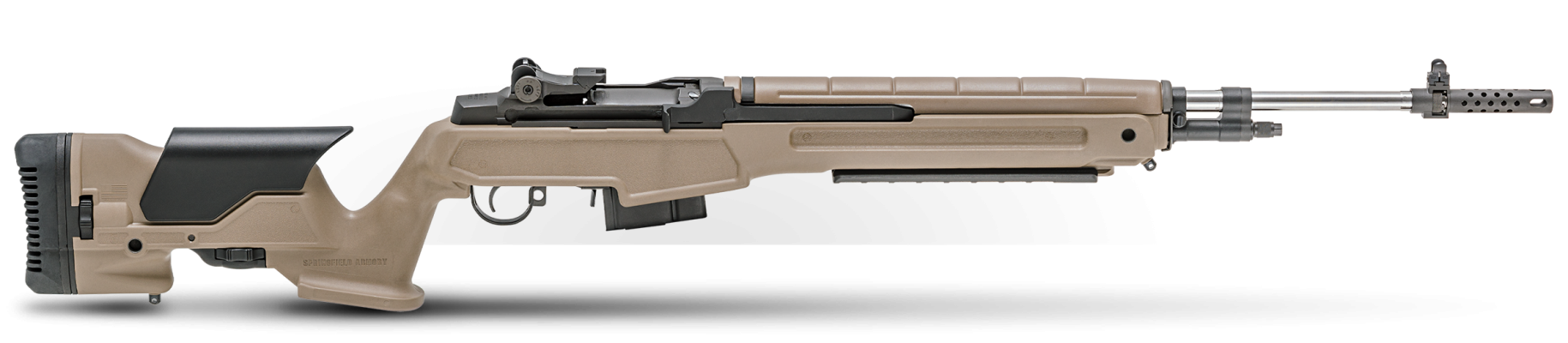 M1A™ Loaded Precision 6.5 Creedmoor Rifle - Desert FDE - Springfield Armory