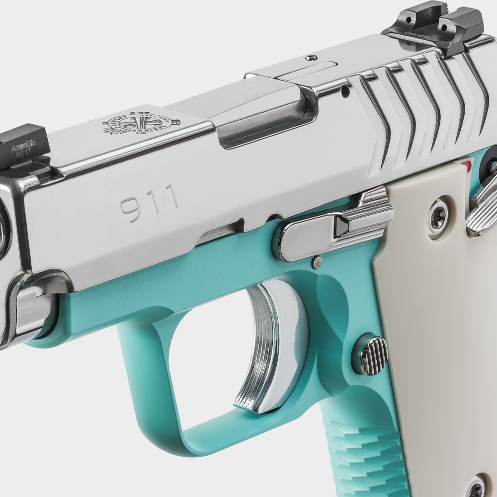 911 2.7" .380 ACP Handgun - Vintage Blue/Stainless - Springfield Armory