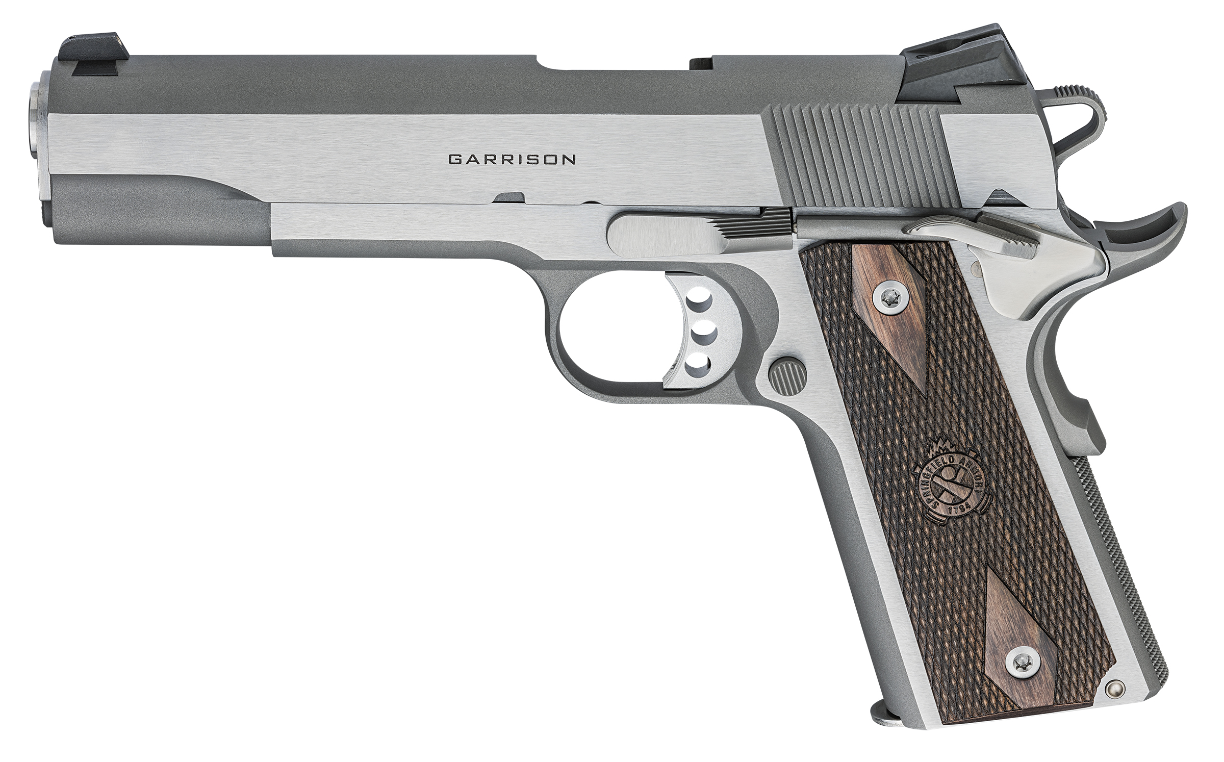1911 Garrison 9mm Handgun - Stainless - Springfield Armory