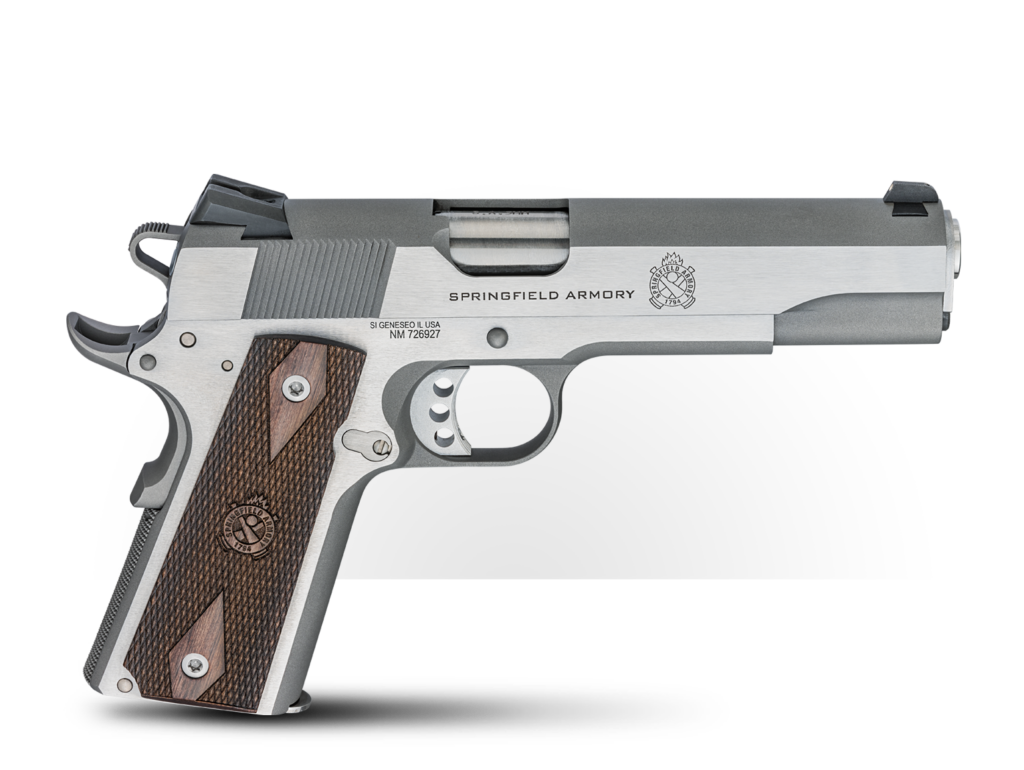 1911 Garrison 9mm Handgun - Stainless - Springfield Armory