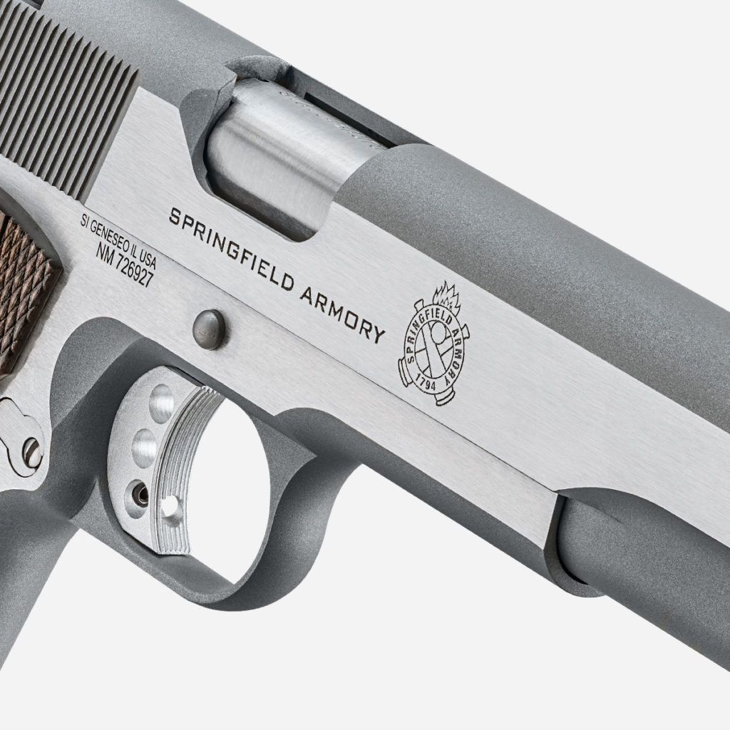 1911 Garrison 9mm Handgun - Stainless - Springfield Armory
