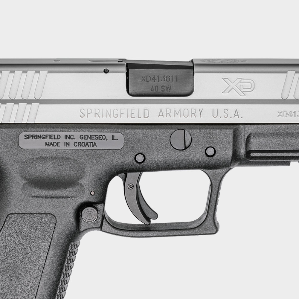 XD® 4" Service Model .40 SW Handgun - Stainless, Low Capacity ...