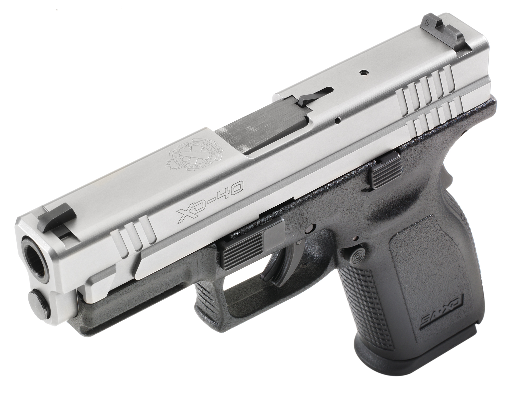 XD® 4" Service Model .40 SW Handgun - Stainless, Low Capacity ...