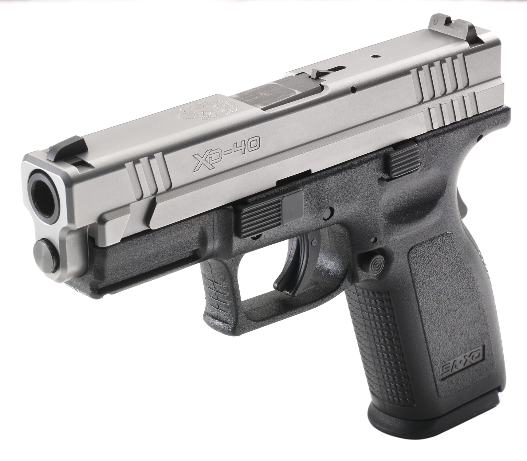 XD® 4" Service Model .40 SW Handgun - Stainless, Low Capacity ...