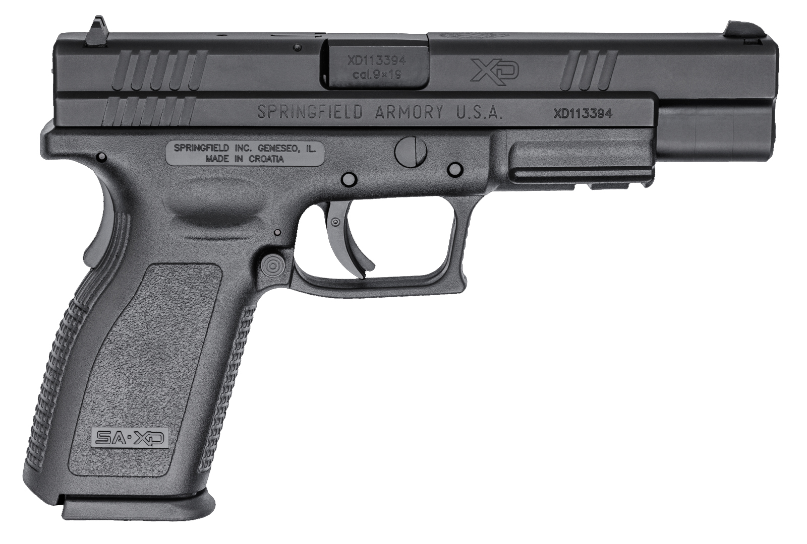XD® 5" Tactical Model 9mm Handgun, Low Capacity - Springfield Armory