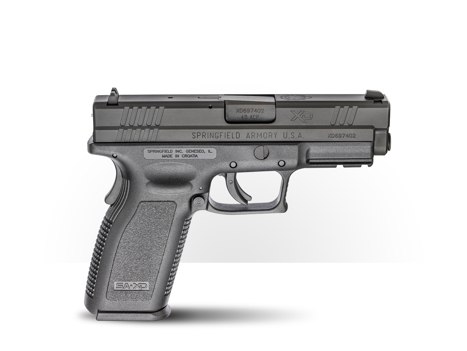 XD® 4" Service Model .45 ACP Handgun, Low Capacity - Springfield Armory