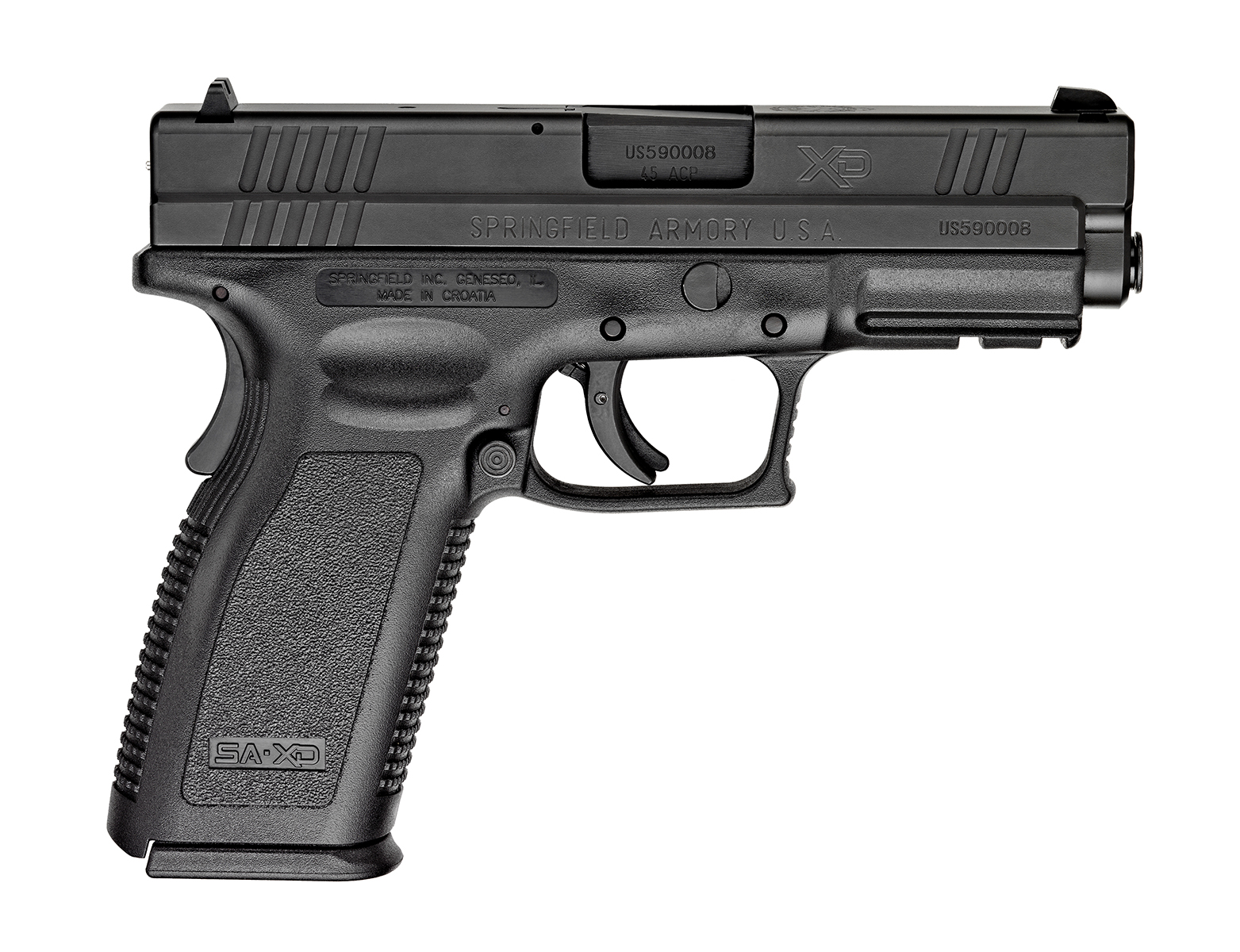 XD® 4" Service Model .45 ACP Handgun, Low Capacity - Springfield Armory