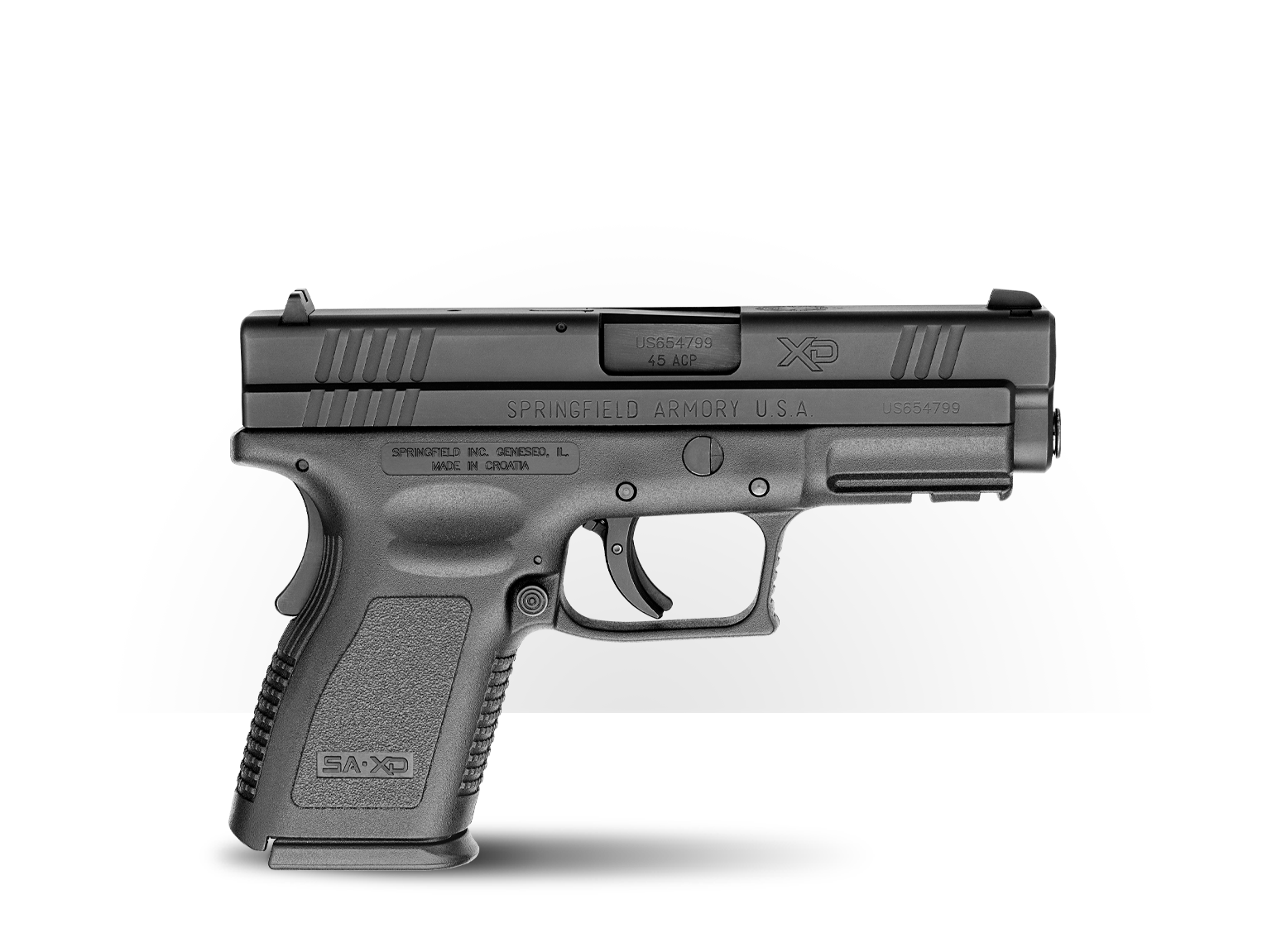 XD® 4" Compact .45 ACP Handgun, Low Capacity - Springfield Armory