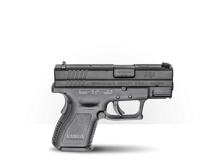 XD® 3" Sub-Compact .40 SW Handgun, Low Capacity - Springfield Armory