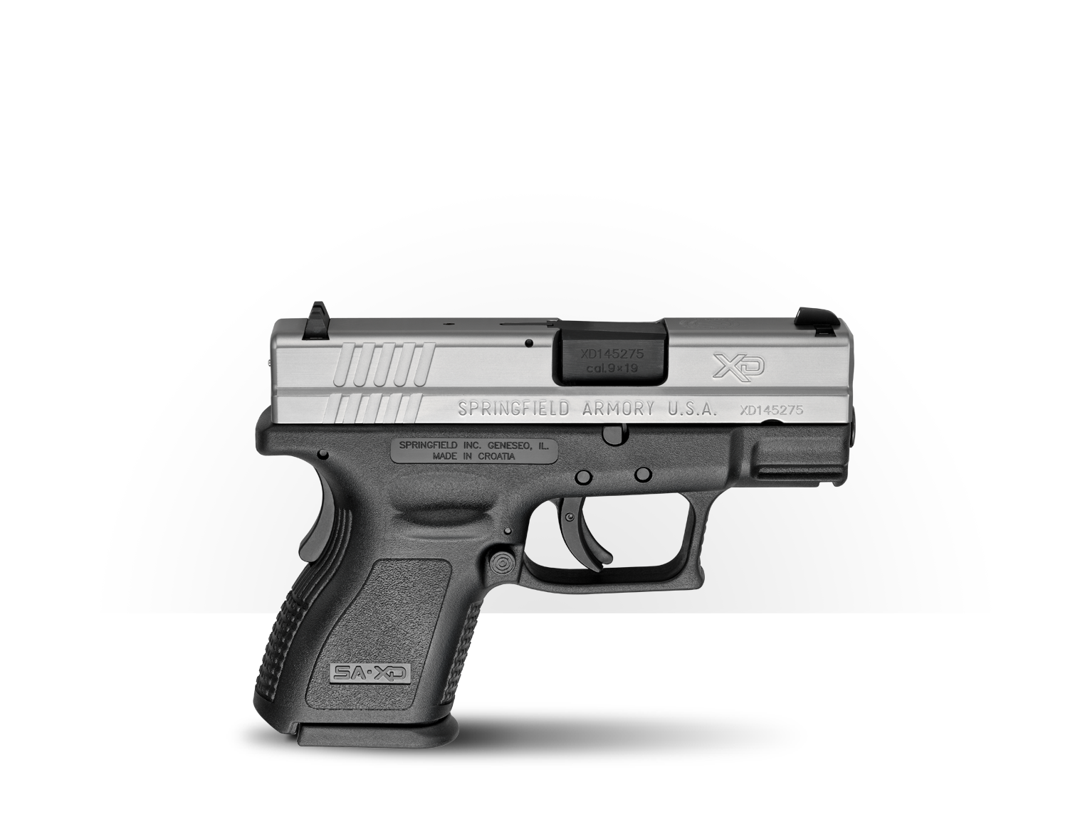 XD® 3" Sub-Compact 9mm Handgun - Stainless, Low Capacity - Springfield ...