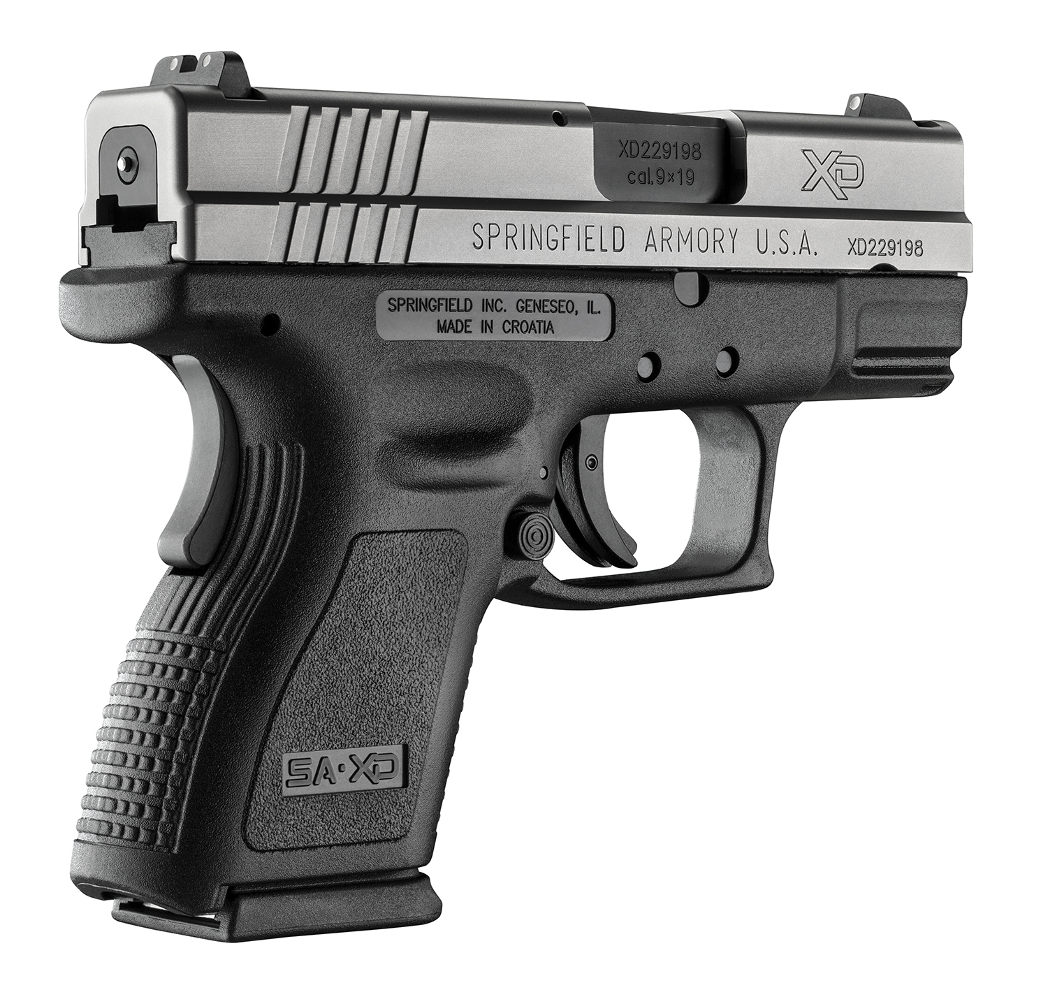 XD® 3" Sub-Compact 9mm Handgun - Stainless, Low Capacity - Springfield ...