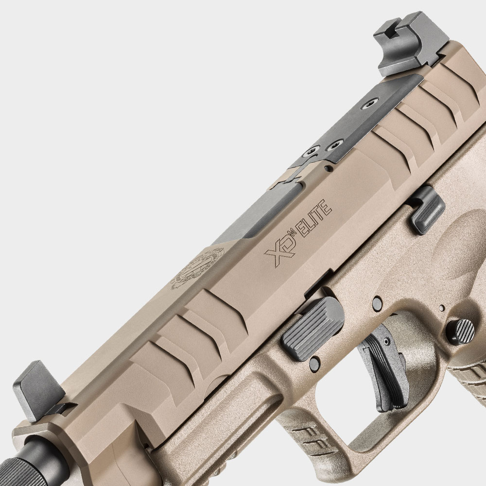 XD-M® Elite 4.5" OSP™ Threaded 9mm Handgun - Desert FDE - Springfield ...