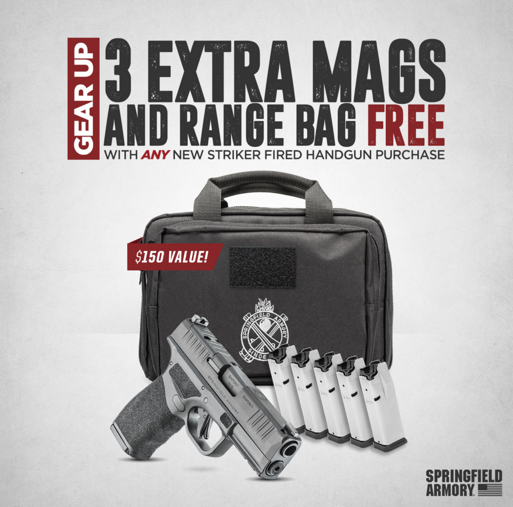 Springfield Armory® Announces Gear Up Promotion For All Striker-Fired ...