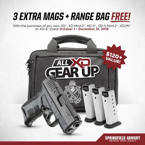 Springfield Armory Announces All XD Gear Up Promotion - Springfield Armory